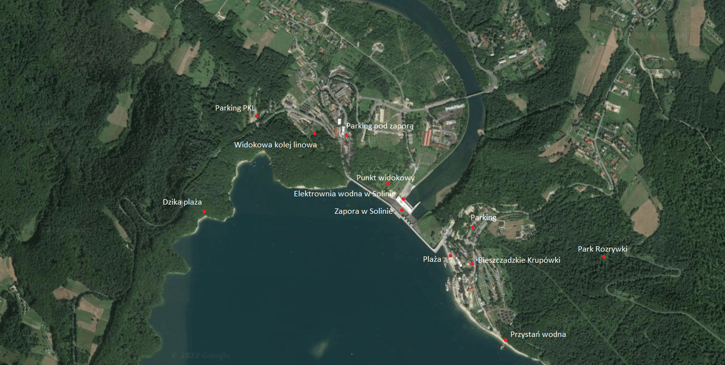 Zapora Wodna Solina | Elektrownia Wodna w Solinie