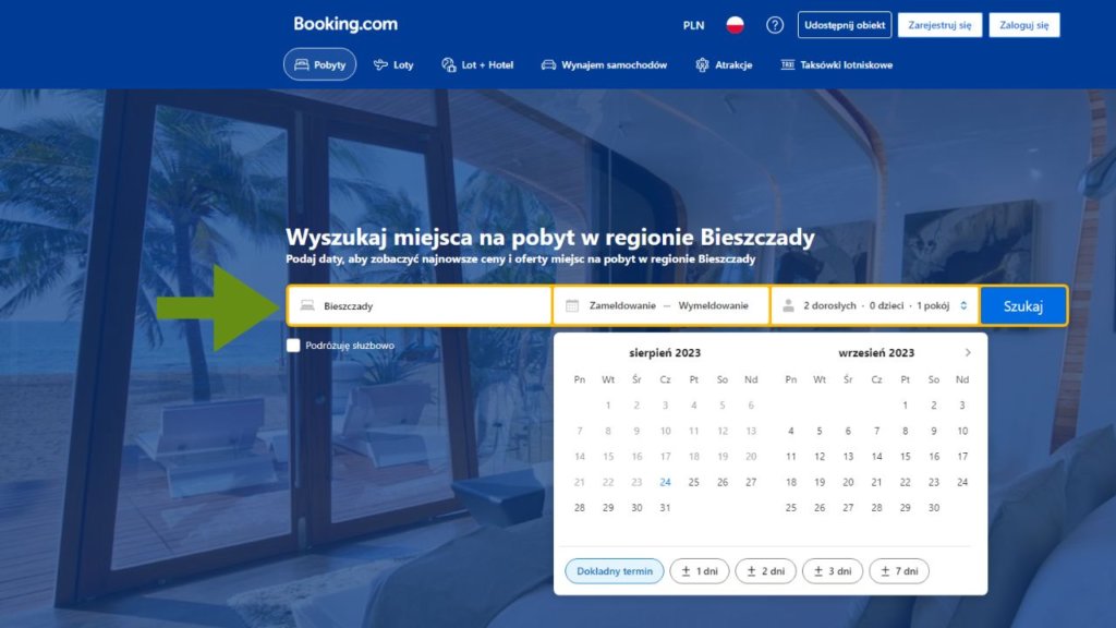 Booking Bieszczady | Jak dokonać rezerwacji krok po kroku?